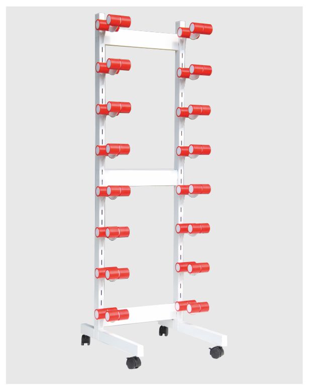 Porte rouleaux : Films adhésifs, vinyles, solaires.